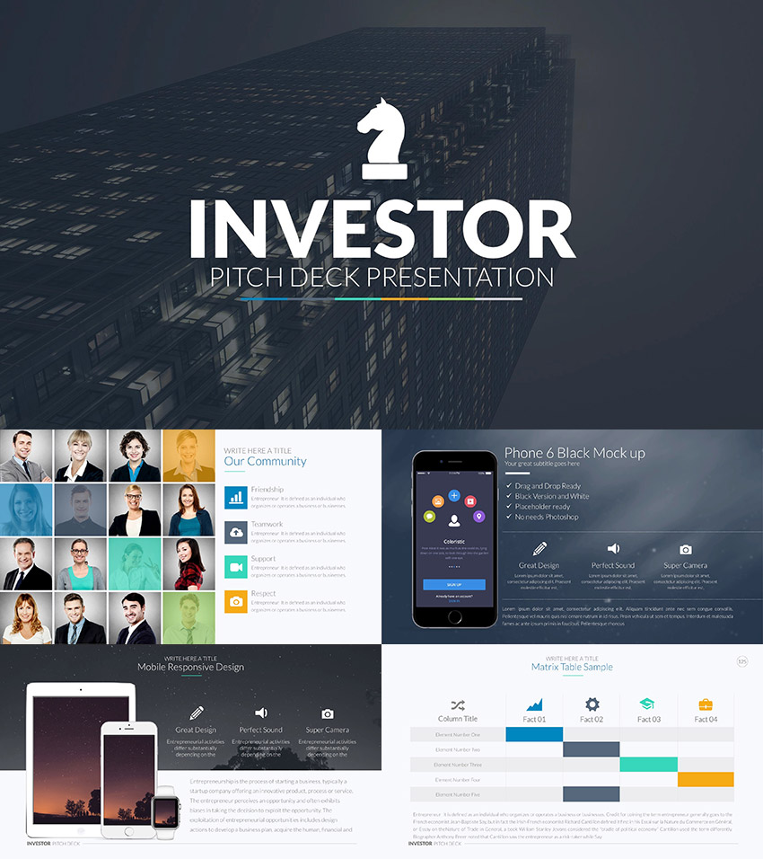 20 Best Pitch Deck Presentation Templates Templates vip